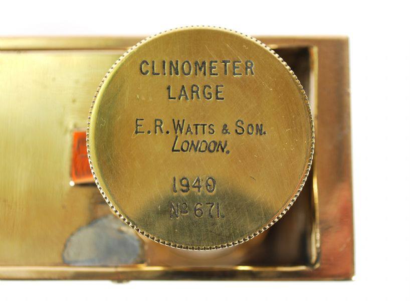 e-Shop/Antique measuring instruments/Code 3386 Clinometer E R Watts