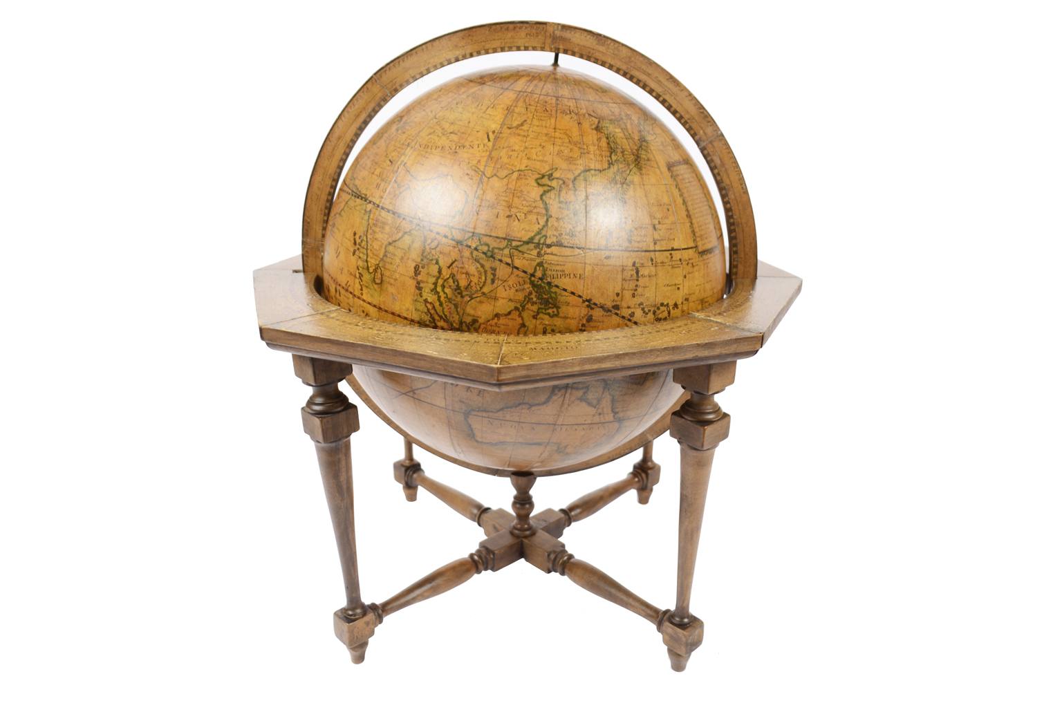 e-Shop/Antique globes-world maps/Code 477A Antique globe Cassini
