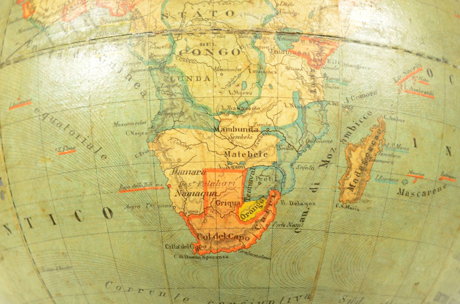 e-Shop/Globi-mappamondi antichi/Cod. 4859 Globo Gussoni e Dotti