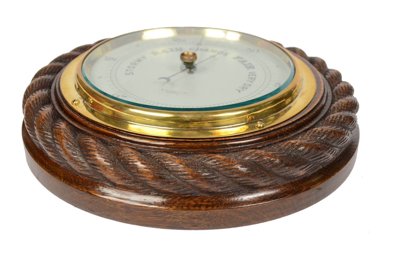e-Shop/Antique barometers/Code 5461 Antique aneroid barometer