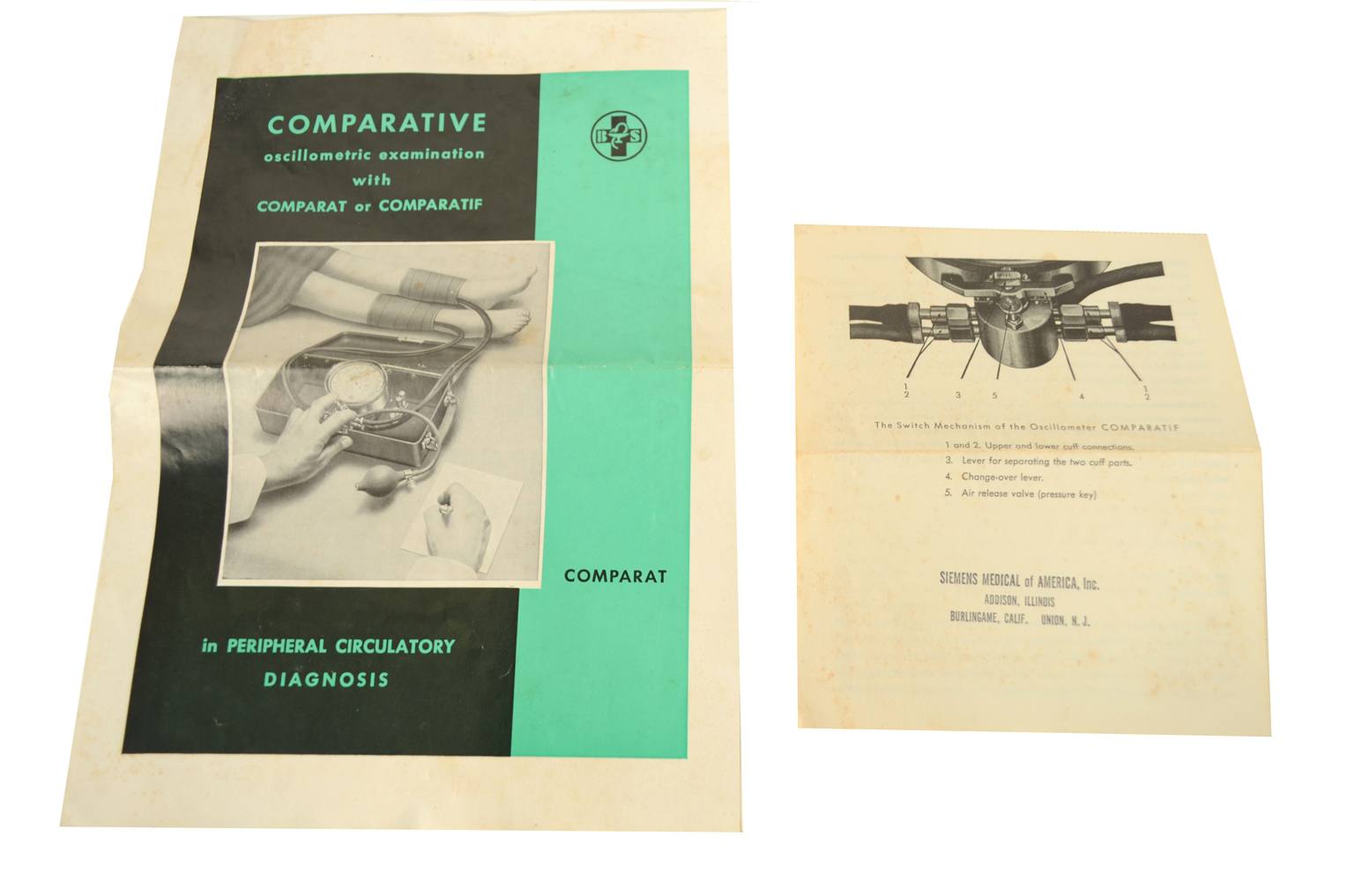 e-Shop/Old medical instruments/Code 5518 Oscillotonometer Comparatif