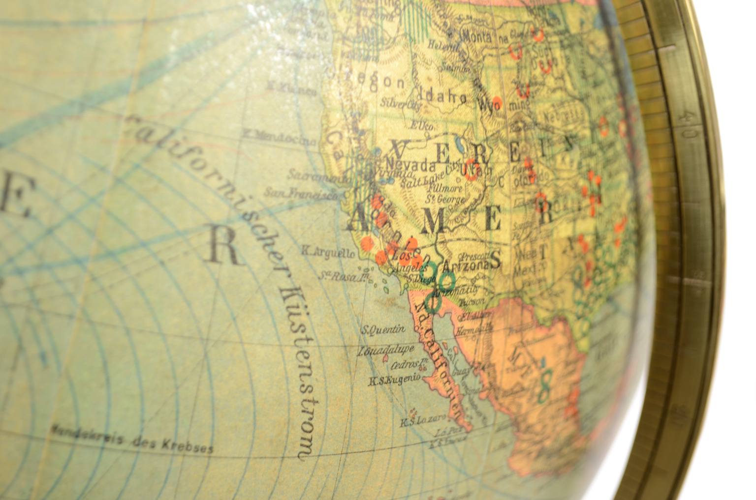 e-Shop/Antique globes-world maps/Code 5808 Columbus globe 1930