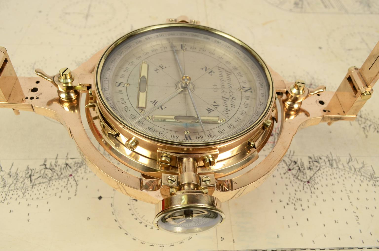 e-Shop/Antique compasses/Code 6745 Mining compass