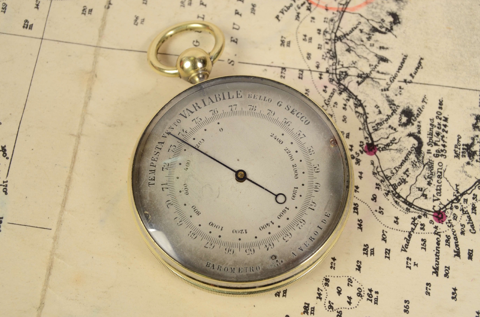 e-Shop/Antique measuring instruments/Code 6866 Altimeter Barometric