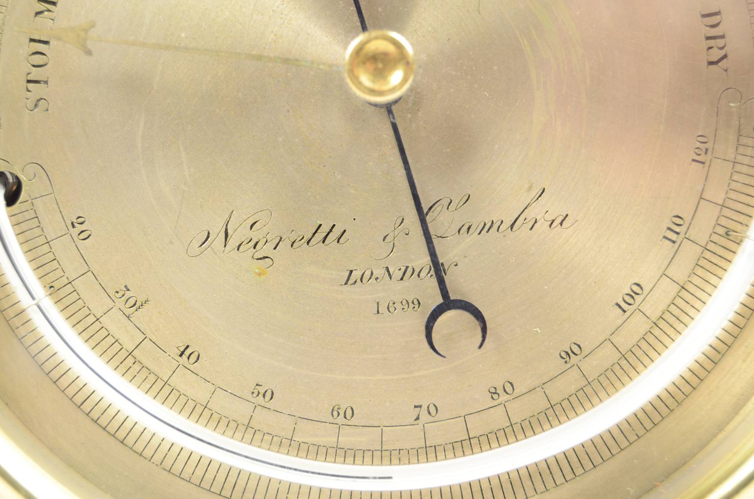 e-Shop/Antique barometers/Code 6897 Aneroid barometer