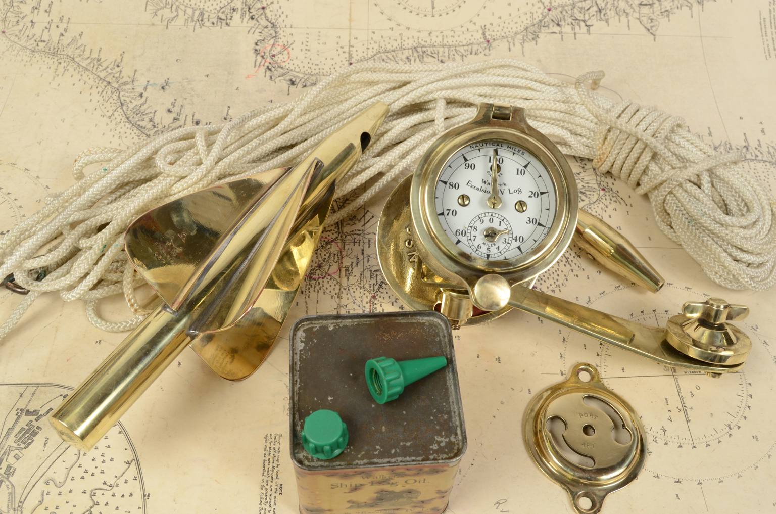 e-Shop/Nautical antiques/Code 7070 Walker log