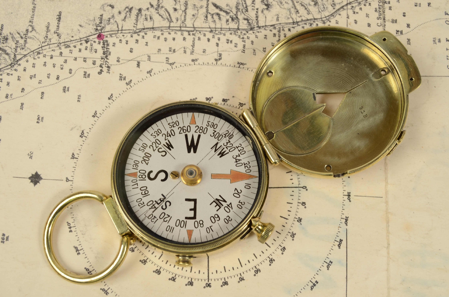 e-Shop/Antique compasses/Code 7216 USA Compass