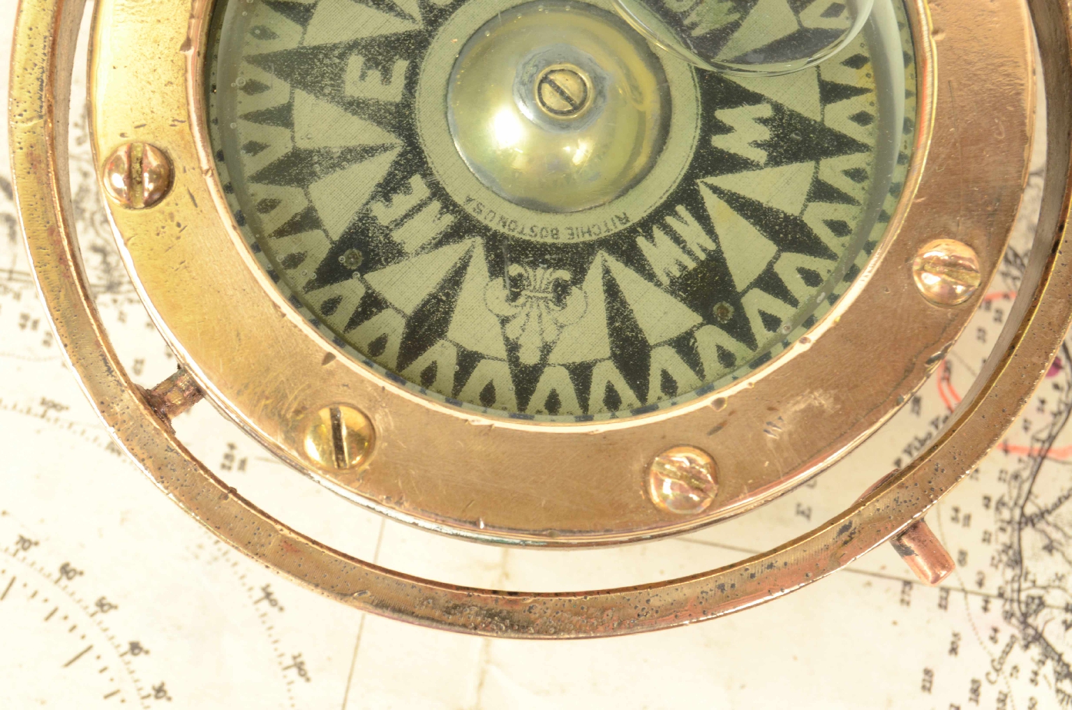 e-Shop/Bussole antiche/Cod. 7345 Bussola Nautica