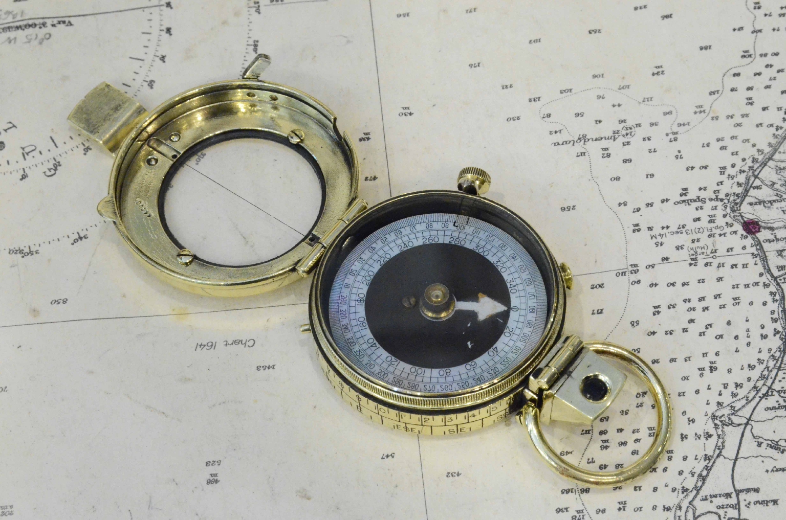 e-Shop/Bussole antiche/Cod. 7569 Bussola Prismatica