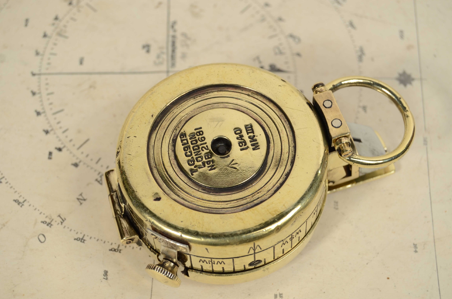 e-Shop/Antique compasses/Code 7816 Pocket Compass